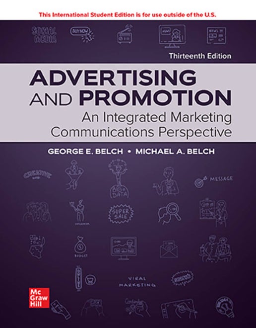 Advertising And Promotion: An Integrated Marketing Communications ...