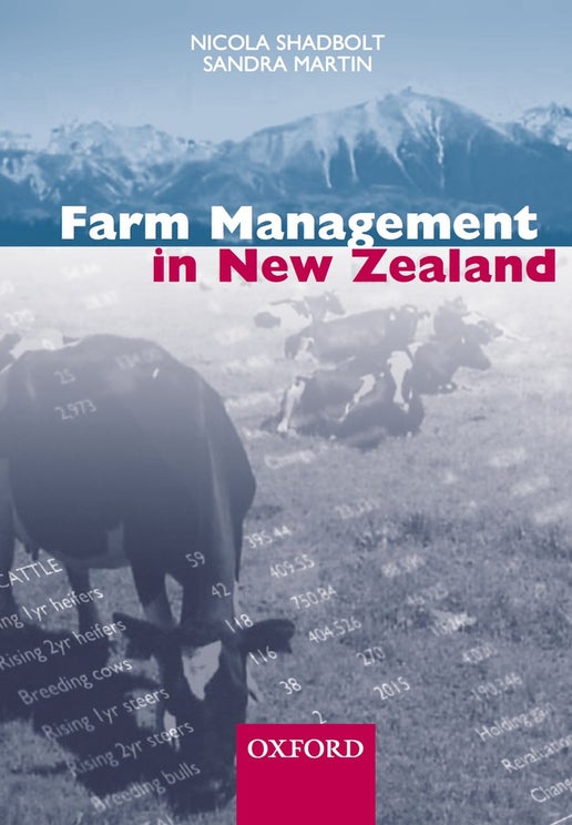 Farm Management In New Zealand | Campus Books